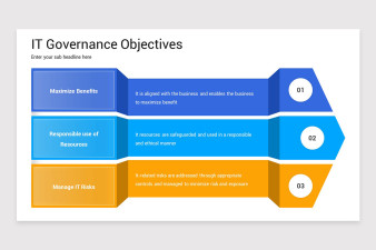 IT Governance Presentation PowerPoint Template | Nulivo Market
