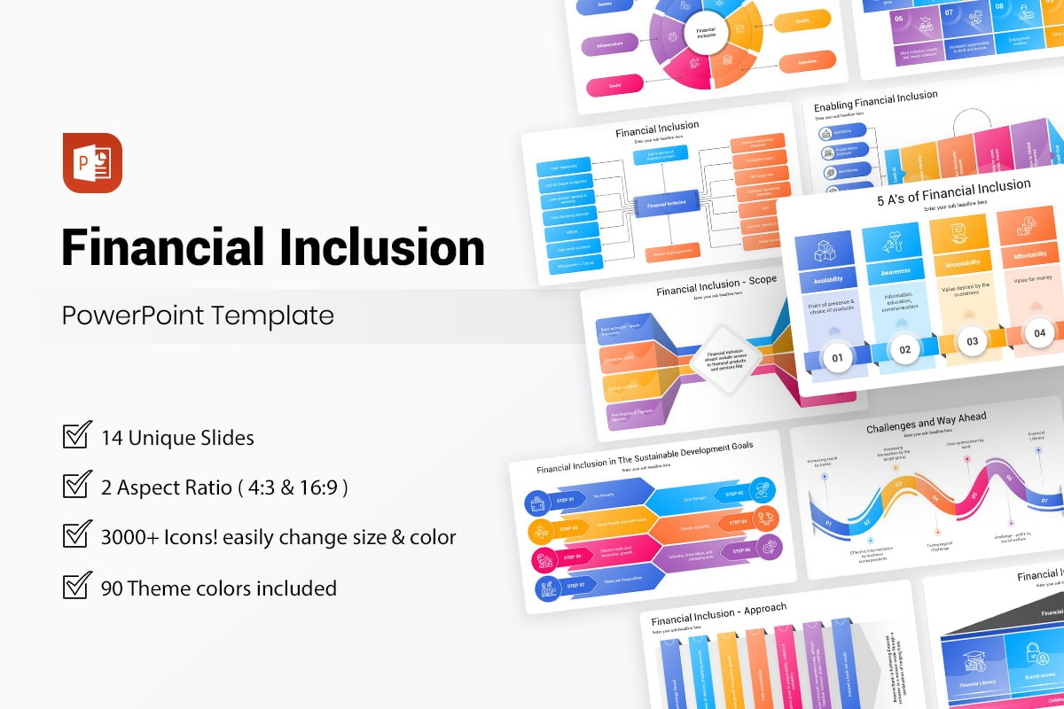 Financial Inclusion Presentation PowerPoint Template | Nulivo Market