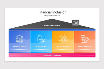 Financial Inclusion Presentation PowerPoint Template | Nulivo Market