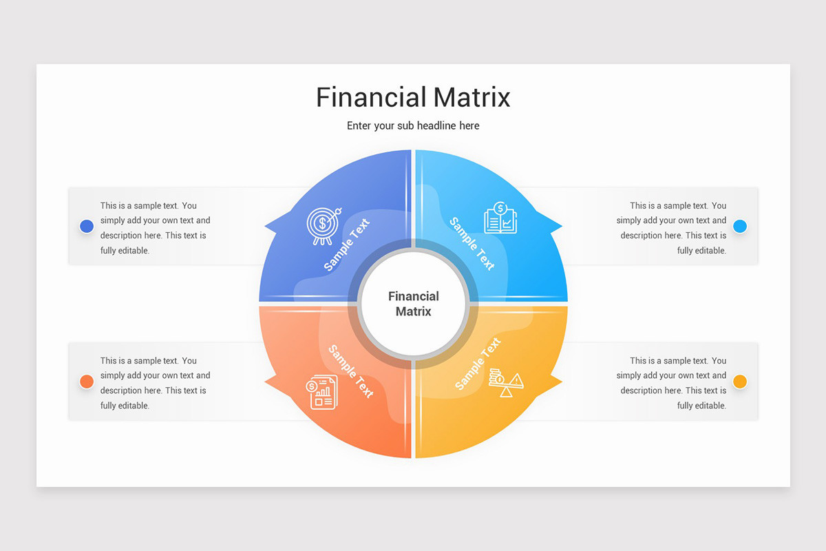 Financial Matrix Presentation Keynote Template | Nulivo Market