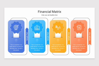 Financial Matrix Presentation Keynote Template | Nulivo Market
