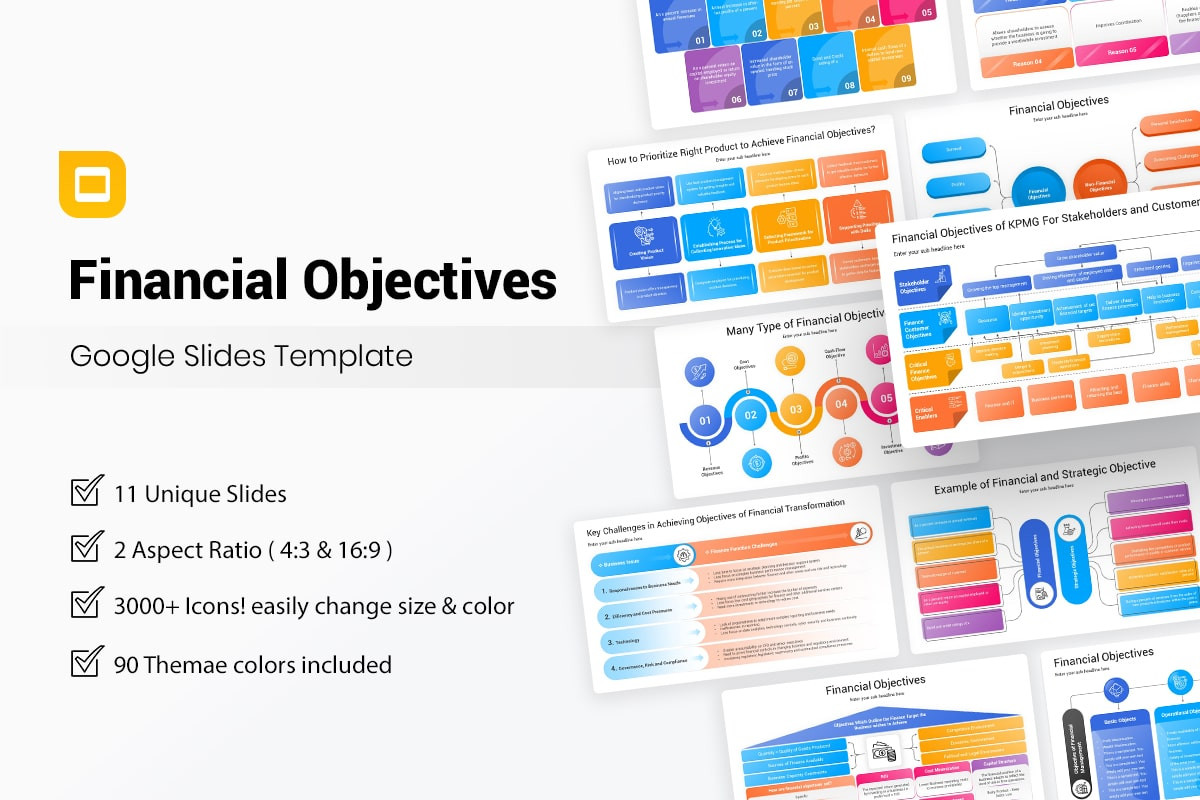 Financial Objectives Presentation Google Slides Template | Nulivo Market