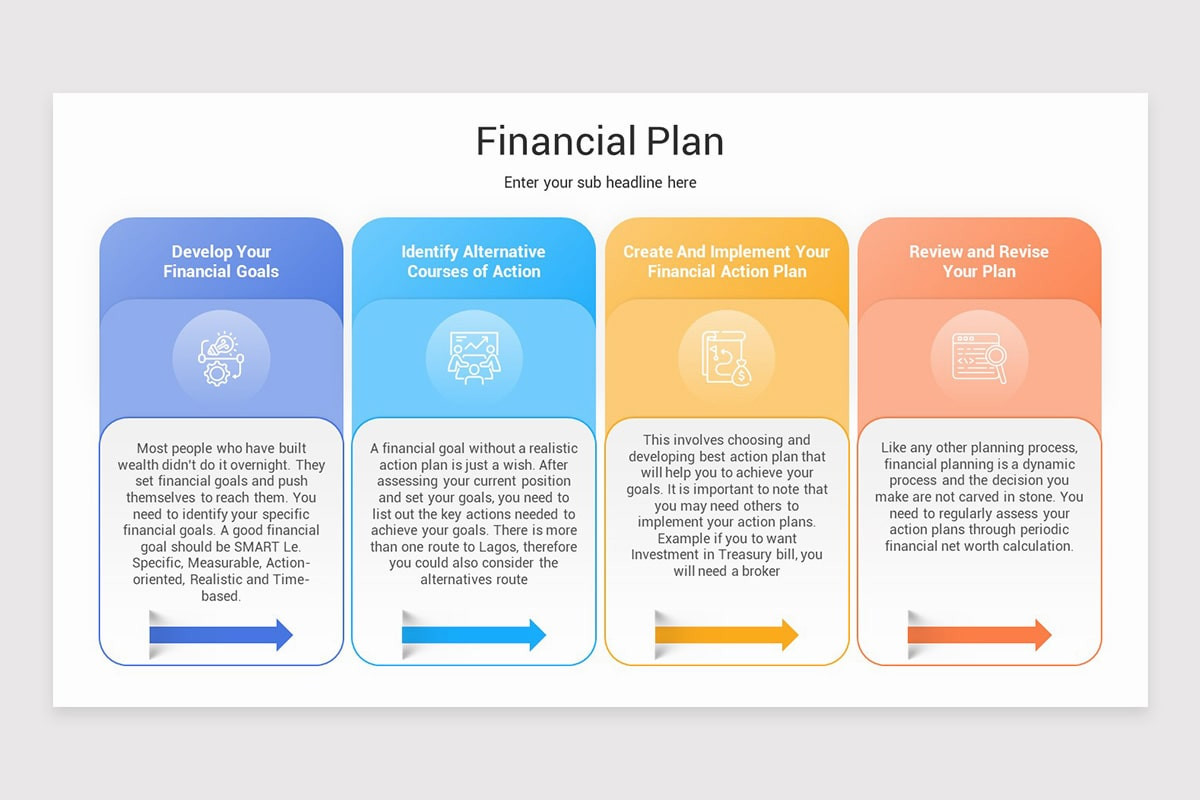 Financial Planning Models Keynote Template | Nulivo Market