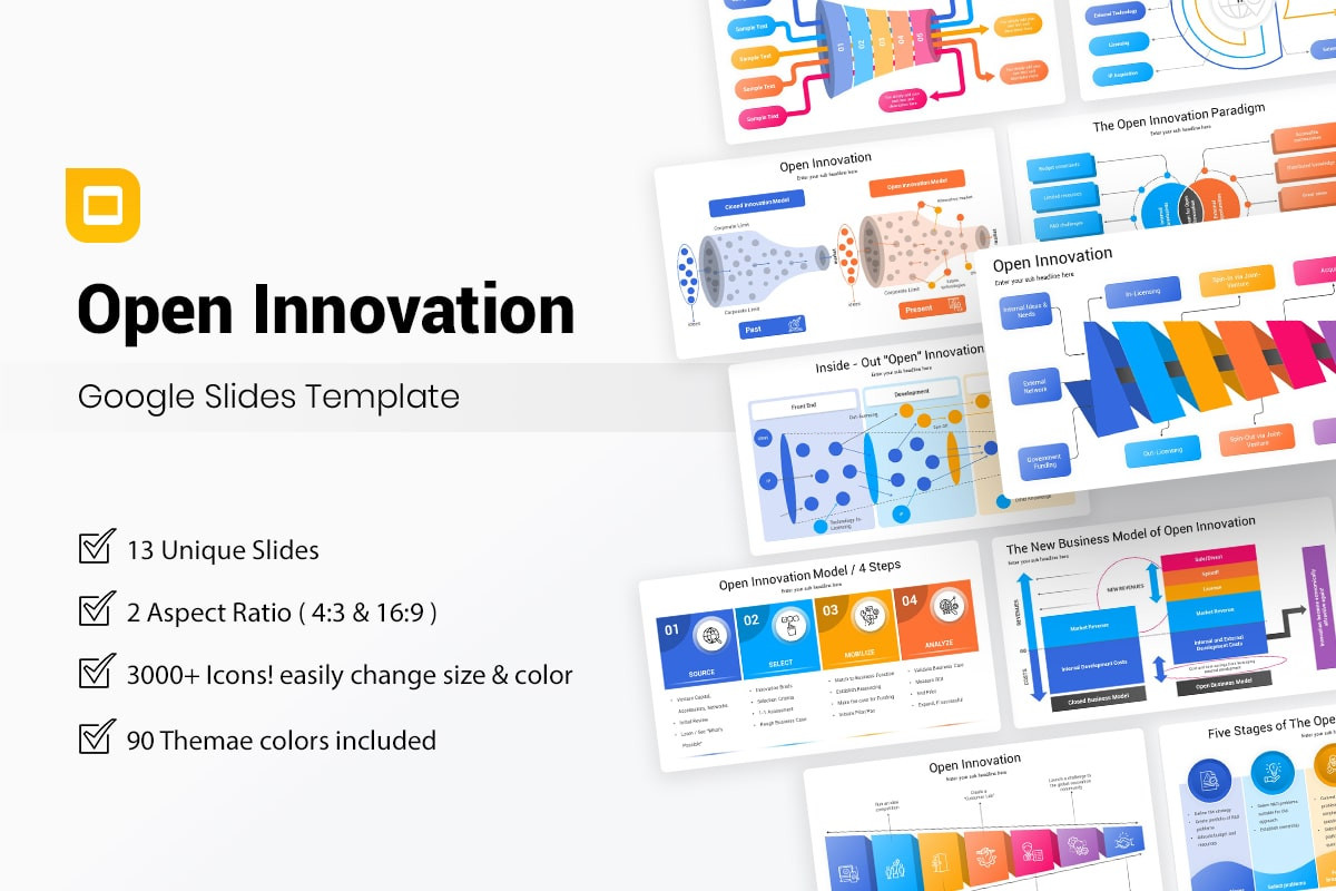 Open Innovation Presentation Google Slides Template | Nulivo Market