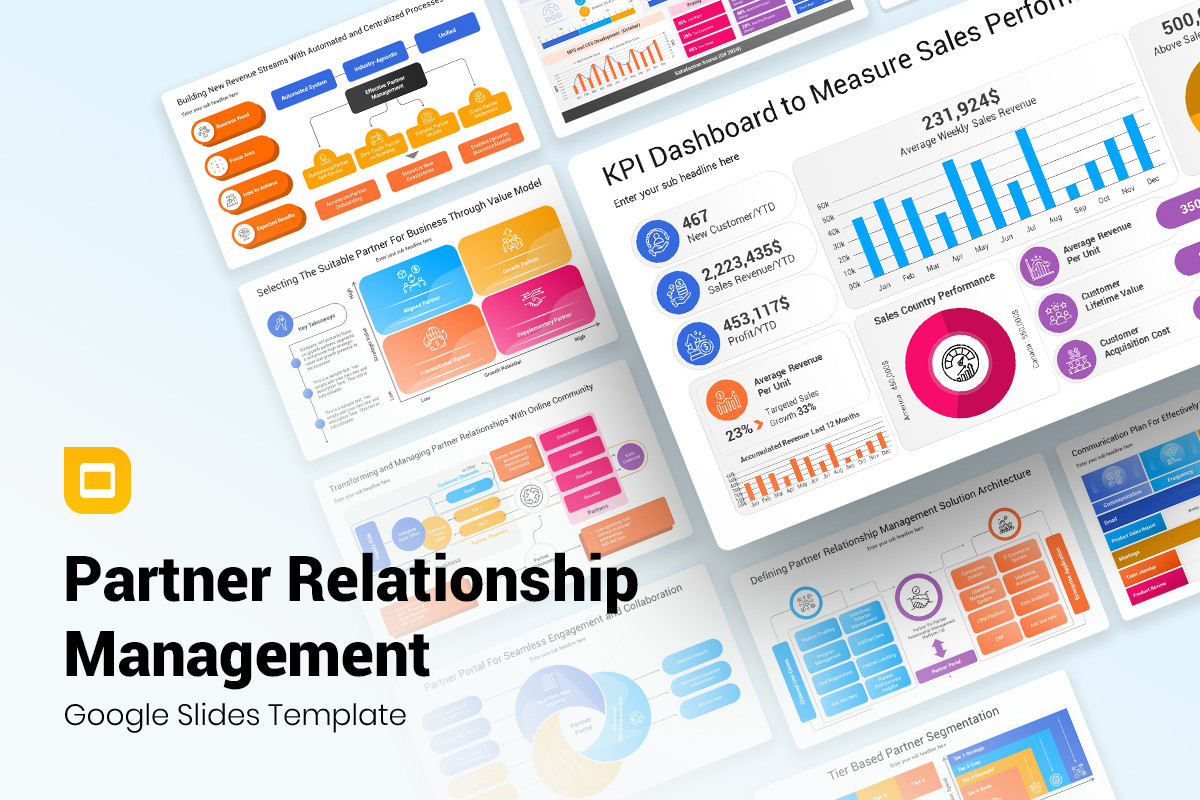 Partner Relationship Management Google Slides Template | Nulivo Market