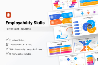 Employability Skills PowerPoint Template | Nulivo Market