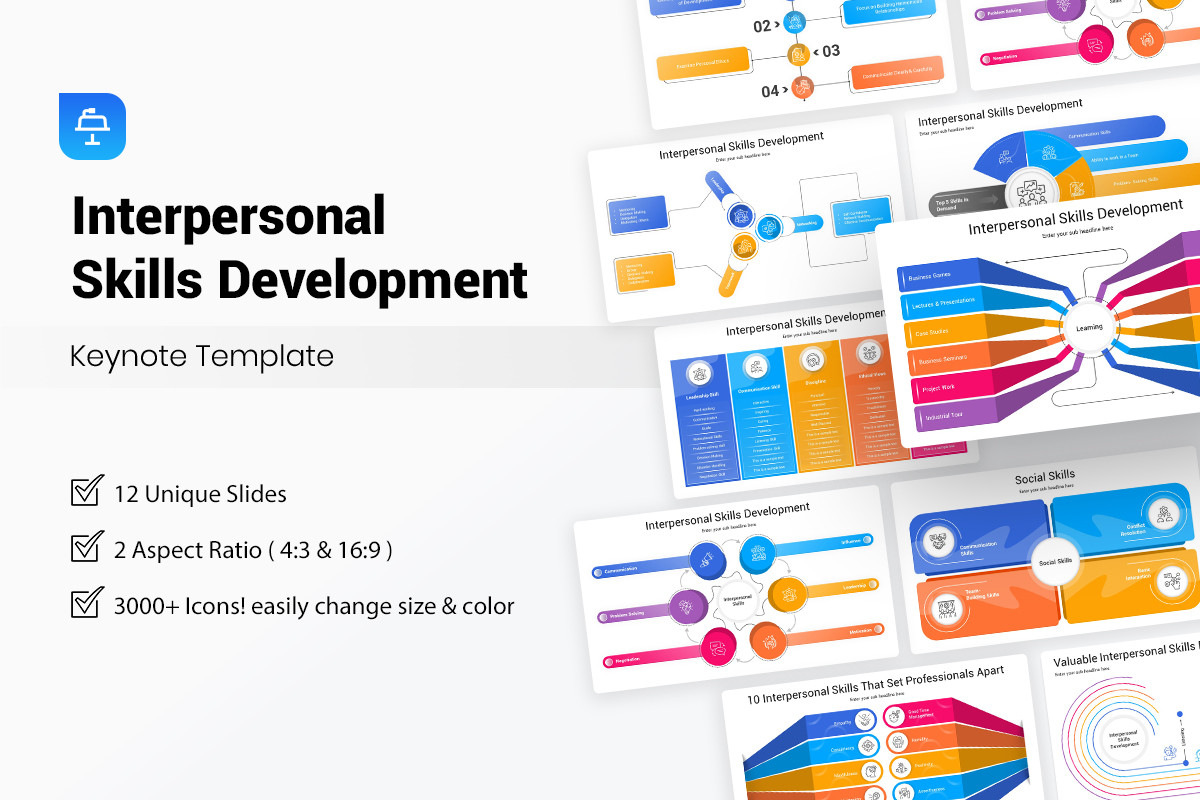 Interpersonal Skills Development Keynote Template | Nulivo Market