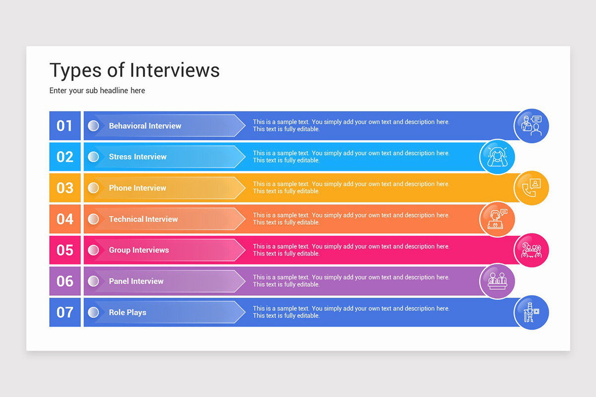 Interview Skills Presentation Google Slides Template | Nulivo Market