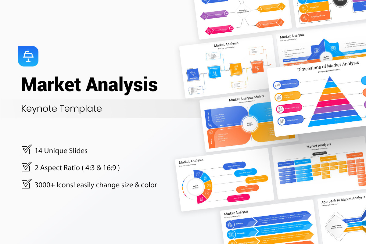 Market Analysis Keynote Presentation Template | Nulivo Market