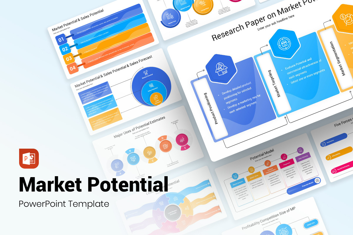 Market Potential PowerPoint Presentation Template | Nulivo Market Market Potential PowerPoint Presentation Template | Nulivo Market