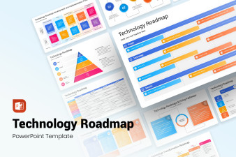 Technology Roadmap PowerPoint Template | Nulivo Market