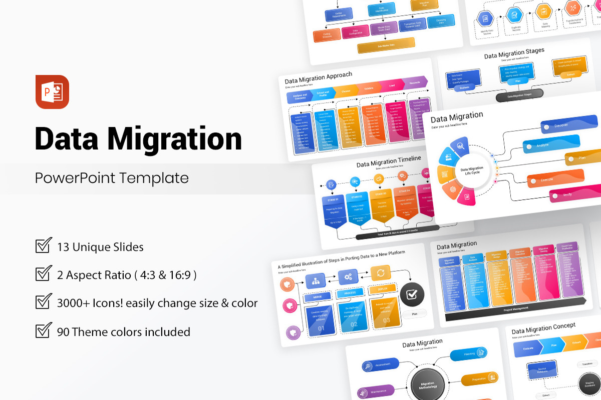Data Migration PowerPoint Presentation Template | Nulivo Market