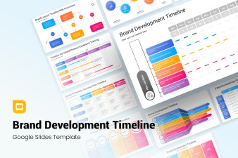 Brand Development Timeline Google Slides Template | Nulivo Market
