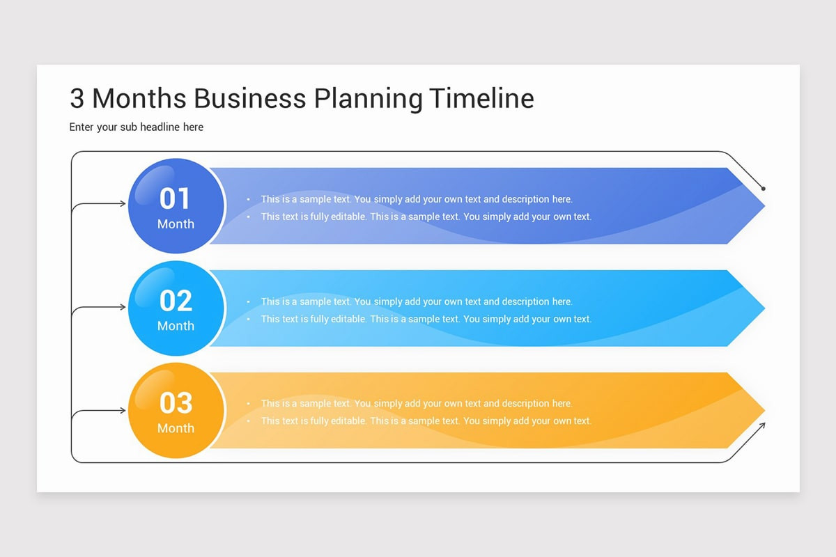 Business Plan Timeline Keynote Template | Nulivo Market