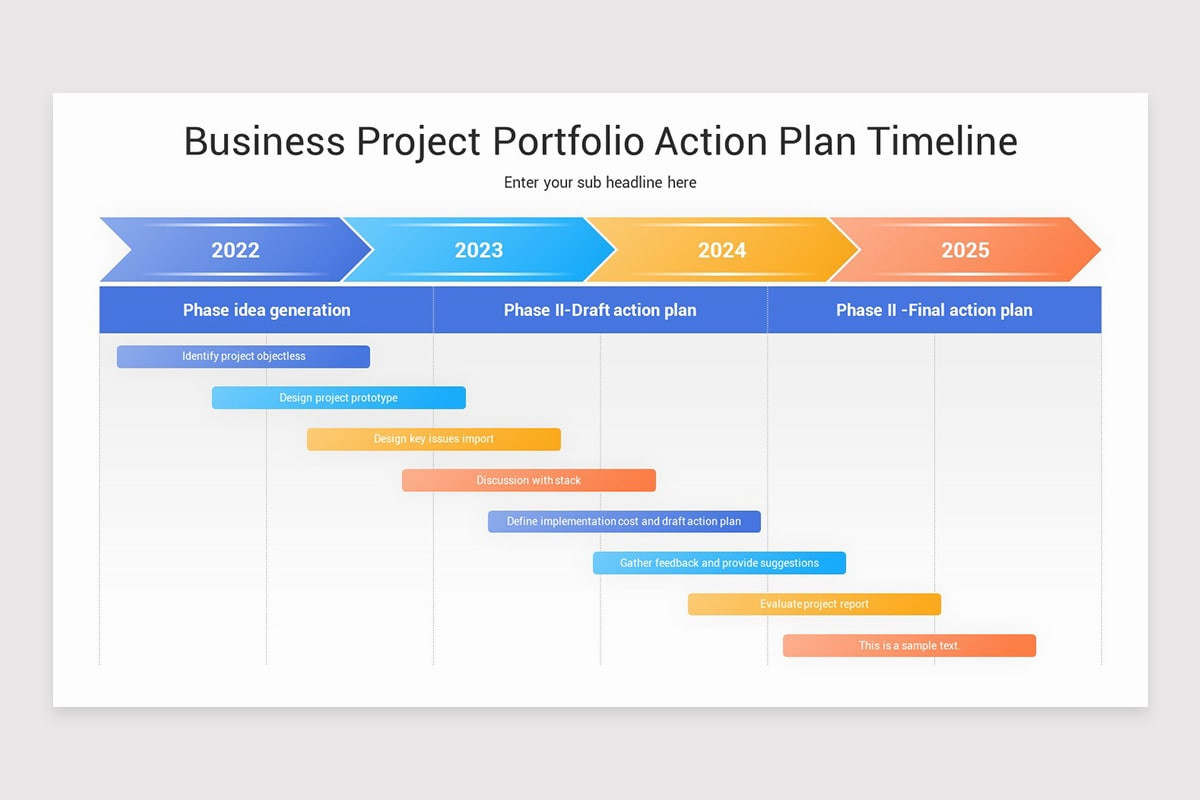 Business Plan Timeline Keynote Template | Nulivo Market