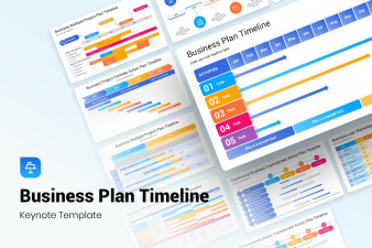 Business Plan Timeline Keynote Template | Nulivo Market