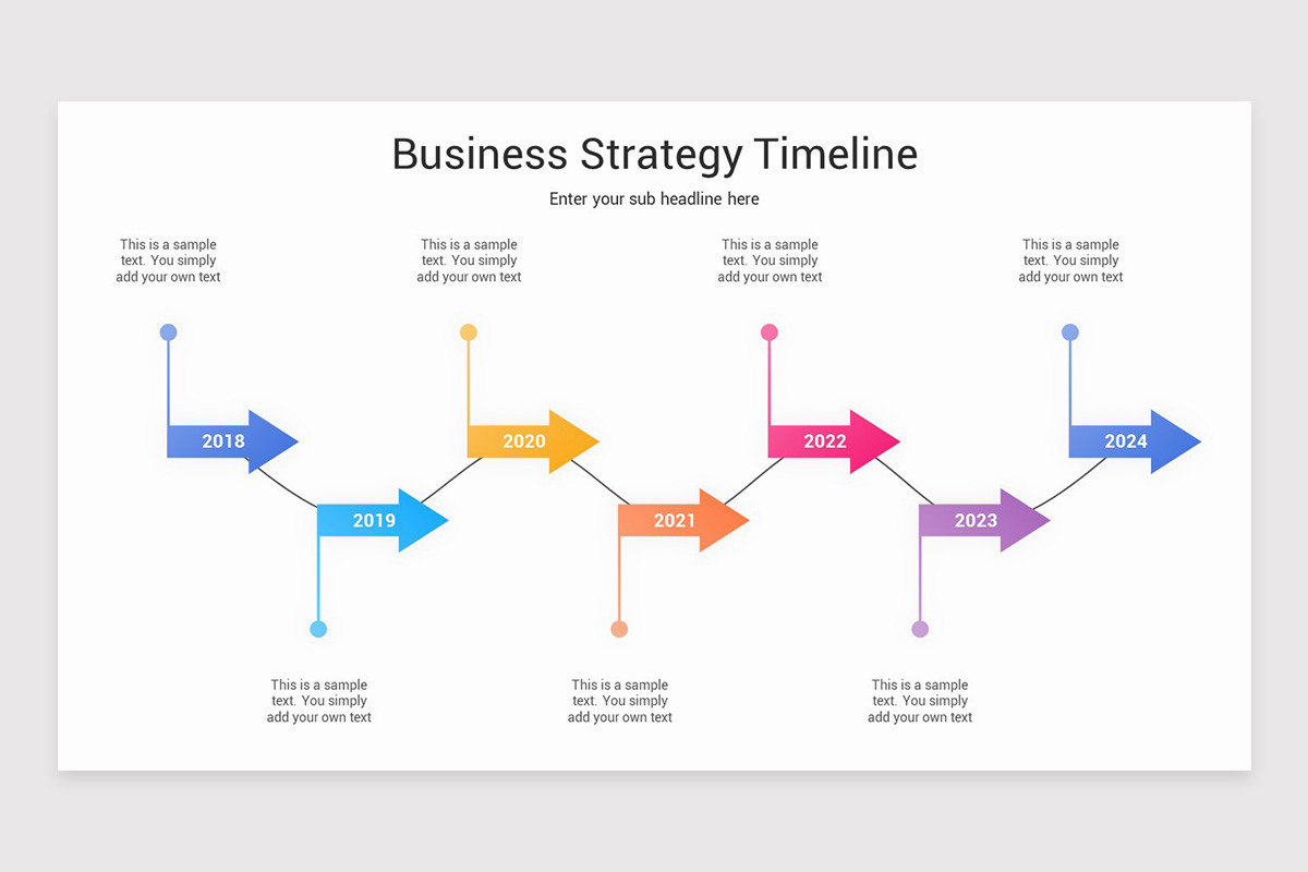 Business Strategy Timeline Keynote Template | Nulivo Market