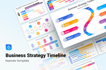 Business Strategy Timeline Keynote Template | Nulivo Market
