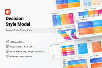 Decision Style Model PowerPoint Template | Nulivo Market