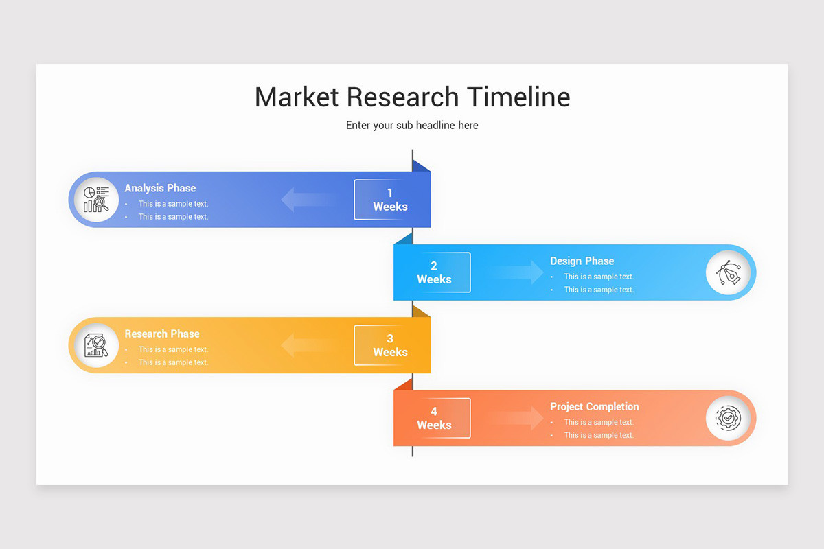 Market Research Timeline Keynote Template | Nulivo Market