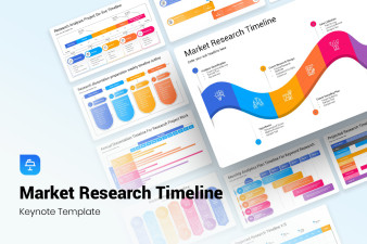 Market Research Timeline Keynote Template | Nulivo Market