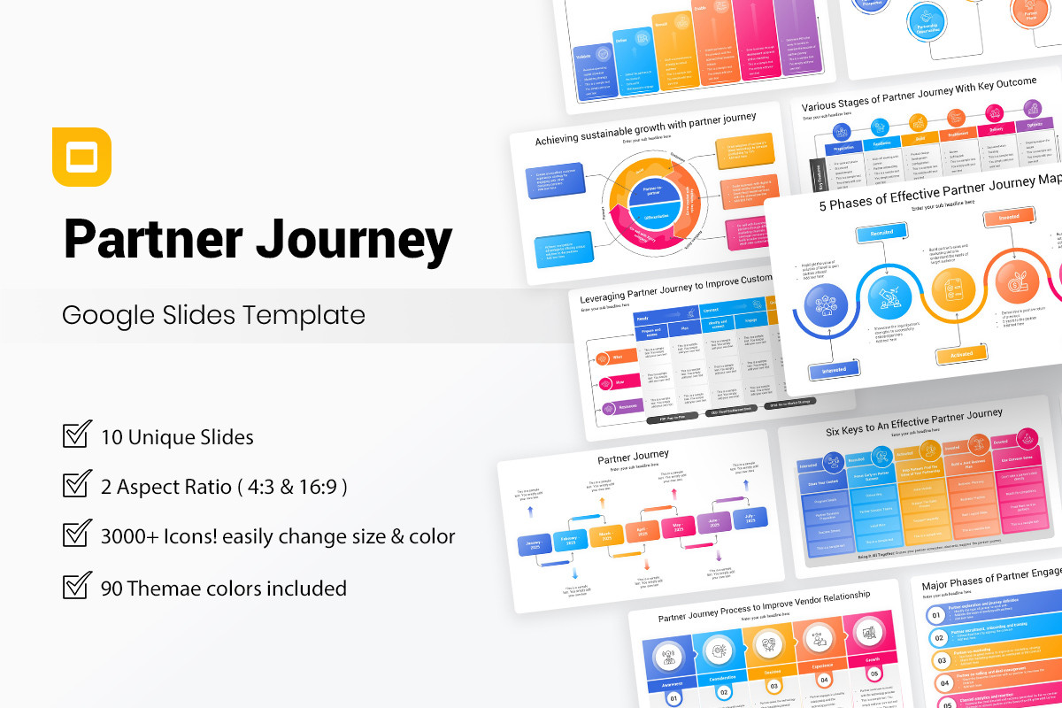 Partner Journey Google Slides Template | Nulivo Market
