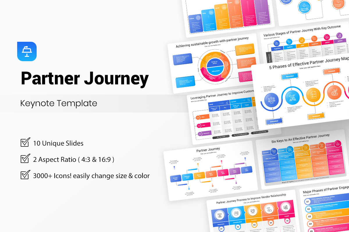 Partner Journey Keynote Template | Nulivo Market