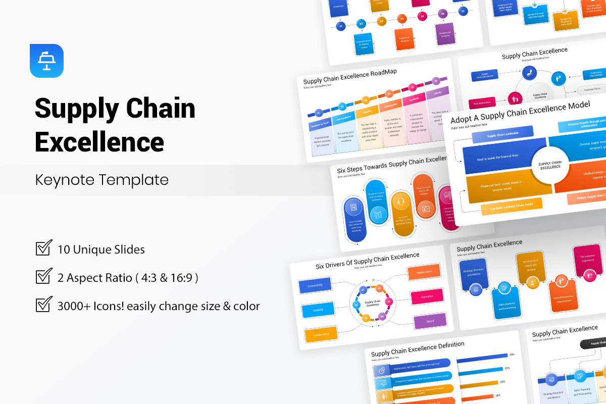 Supply Chain Excellence Keynote Template | Nulivo Market