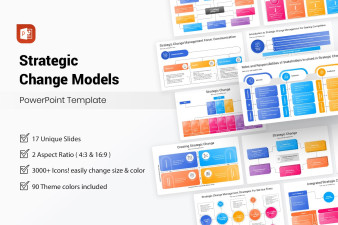 Strategic Change Models PowerPoint Template | Nulivo Market