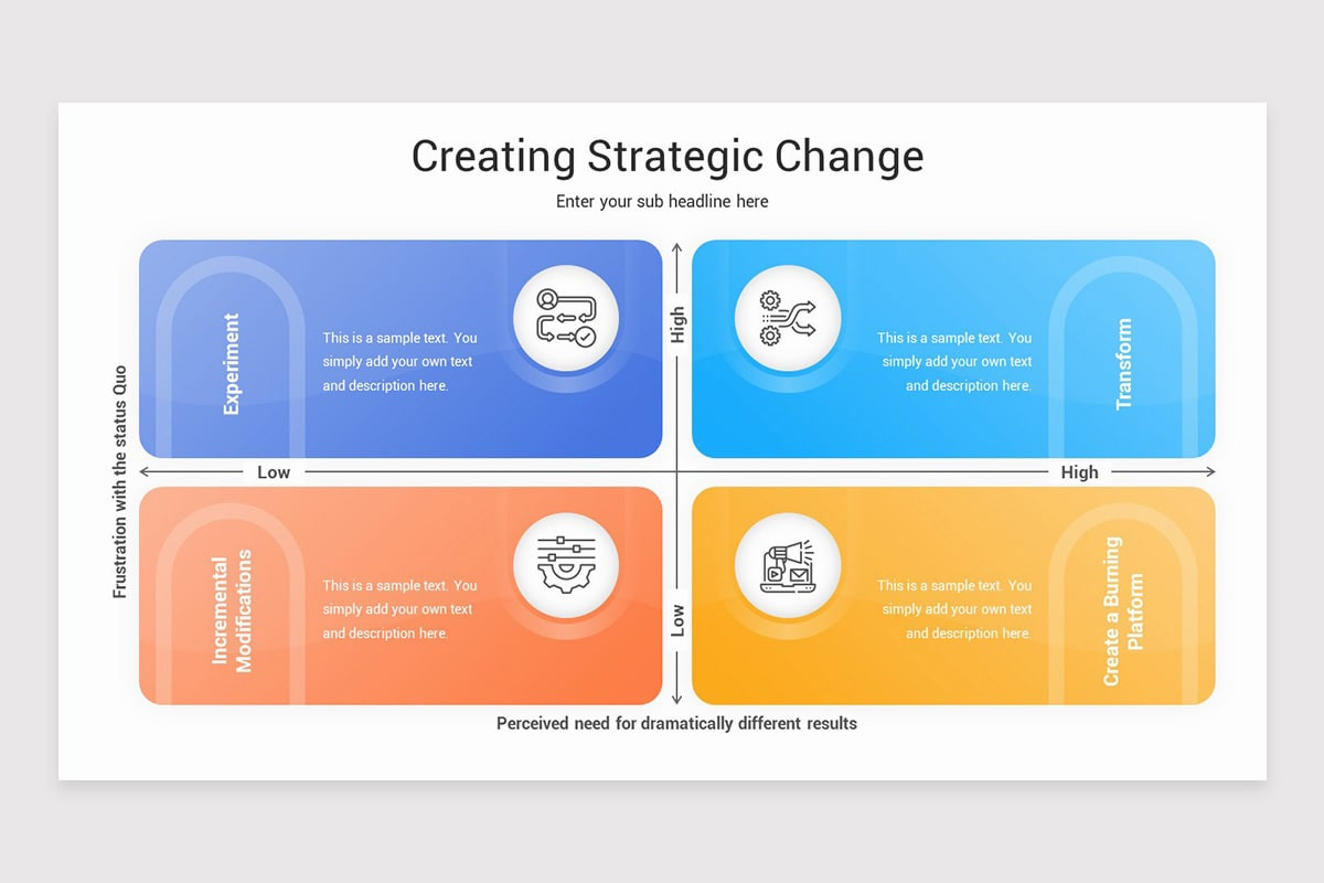 Strategic Change Models Keynote Template | Nulivo Market