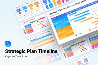 Strategic Plan Timeline Keynote Template | Nulivo Market