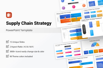 Supply Chain Management PowerPoint Template Diagrams | Nulivo Market