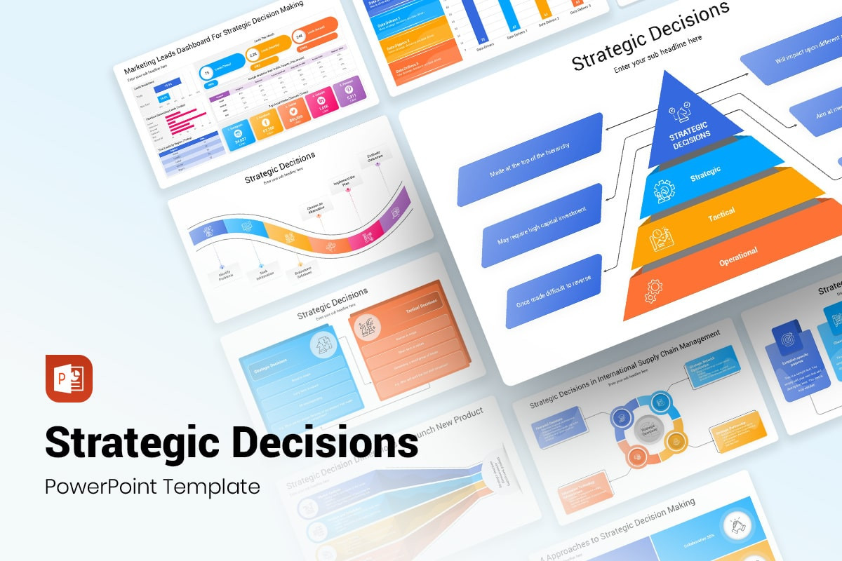 Strategic Decisions PowerPoint Template | Nulivo Market