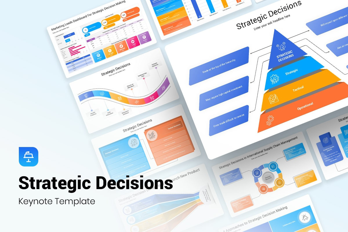 Strategic Decisions Keynote Template | Nulivo Market