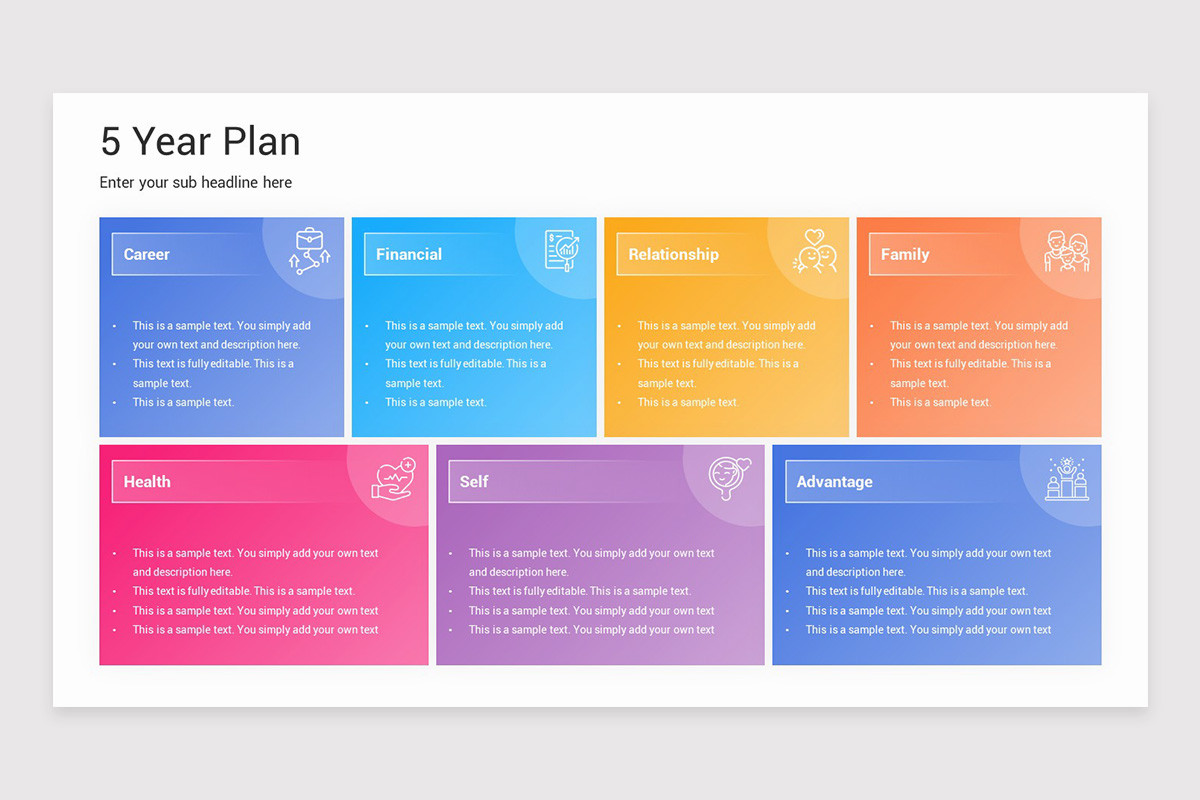 5 Years Plan Models Google Slides Template | Nulivo Market