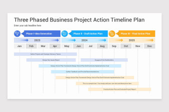 Action Timeline Models Google Slides Template | Nulivo Market