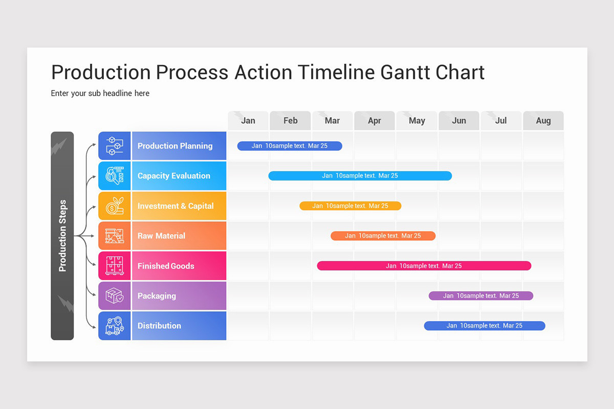 Action Timeline Models Keynote Template | Nulivo Market