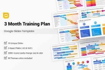 3 Month Training Plan Google Slides Template | Nulivo Market