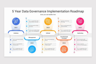 Data Governance Roadmap Google Slides Template | Nulivo Market