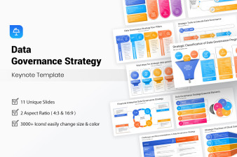 Data Governance Strategy Keynote Template | Nulivo Market