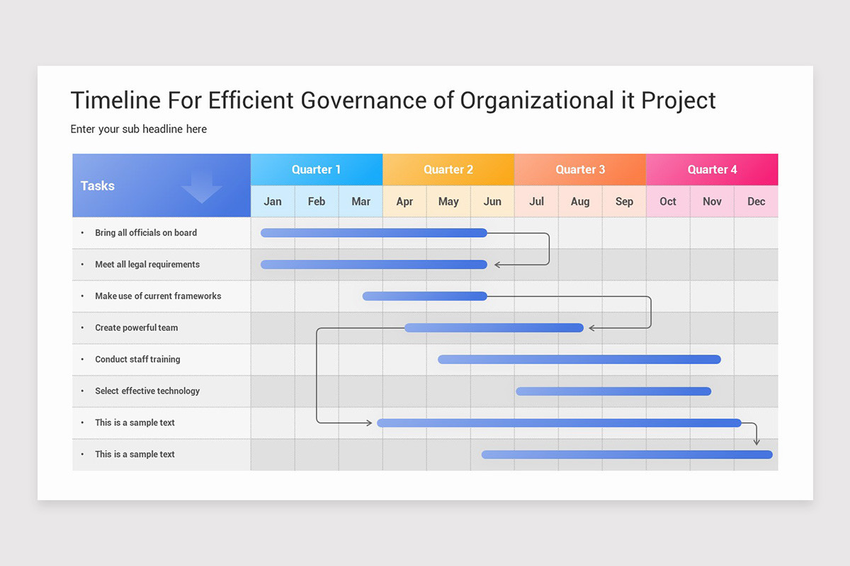 Data Governance Timeline Keynote Template | Nulivo Market