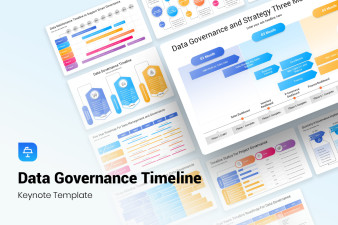 Data Governance Timeline Keynote Template | Nulivo Market