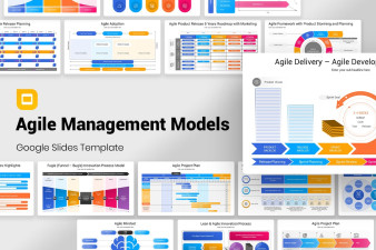 Agile Management Models Google Slides Template | Nulivo Market