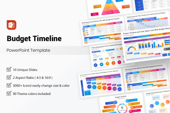 Budget Timeline PowerPoint Template | Nulivo Market