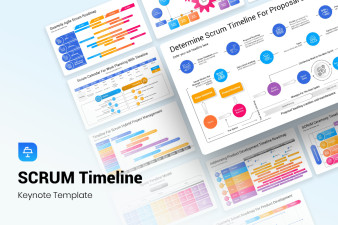 SCRUM Timeline Keynote Template | Nulivo Market