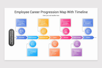 Timeline Progress Google Slides Template | Nulivo Market