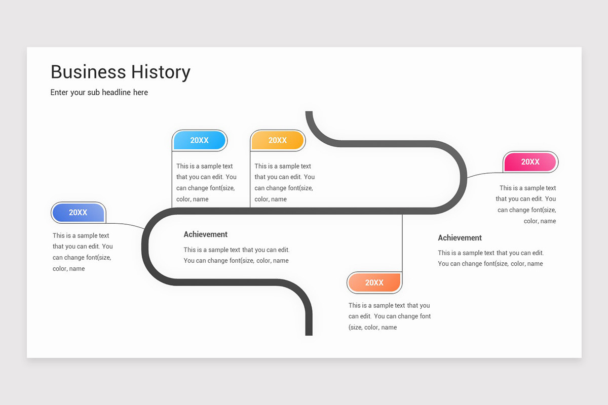 Business History PowerPoint Template | Nulivo Market