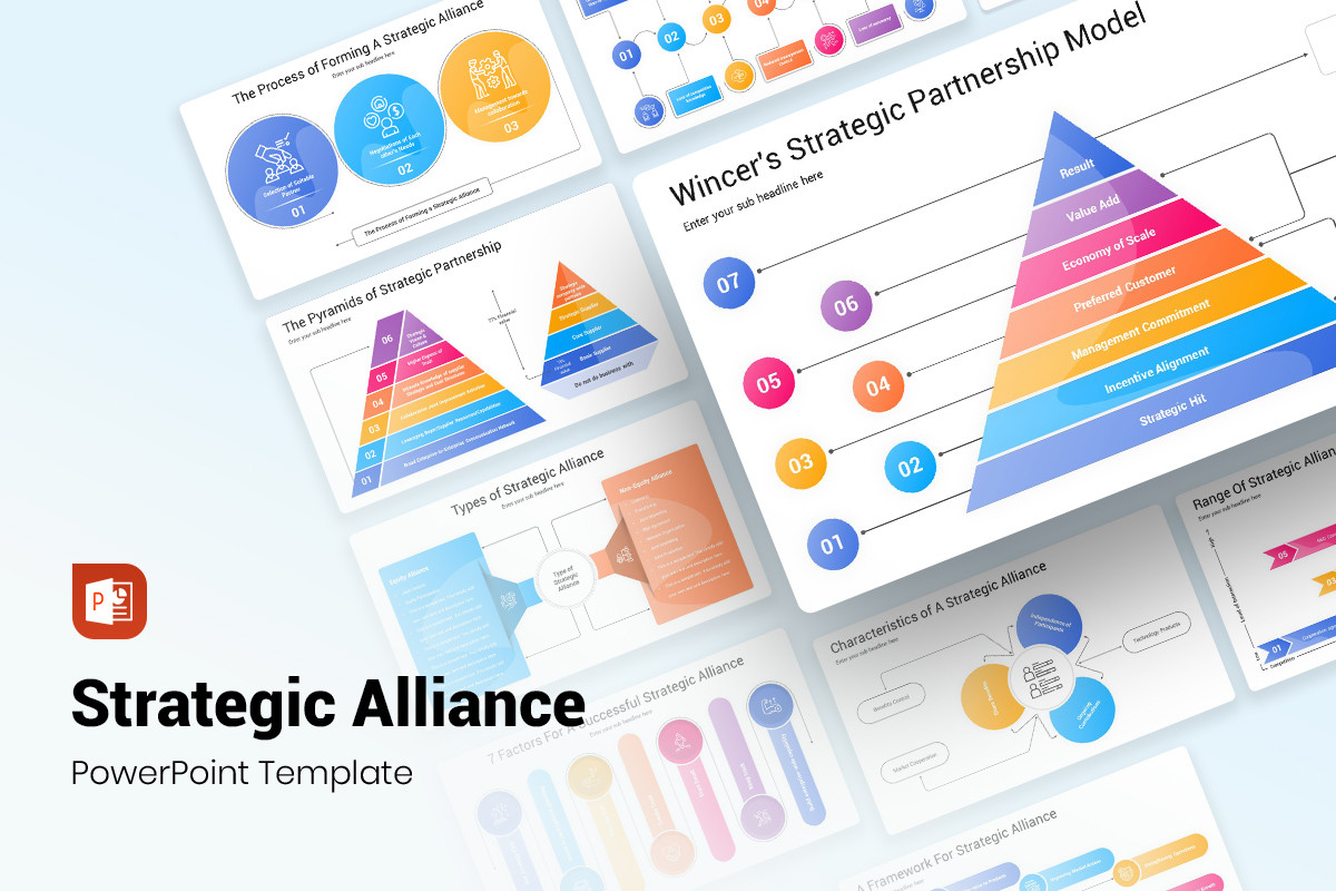 Strategic Alliance PowerPoint Template | Nulivo Market