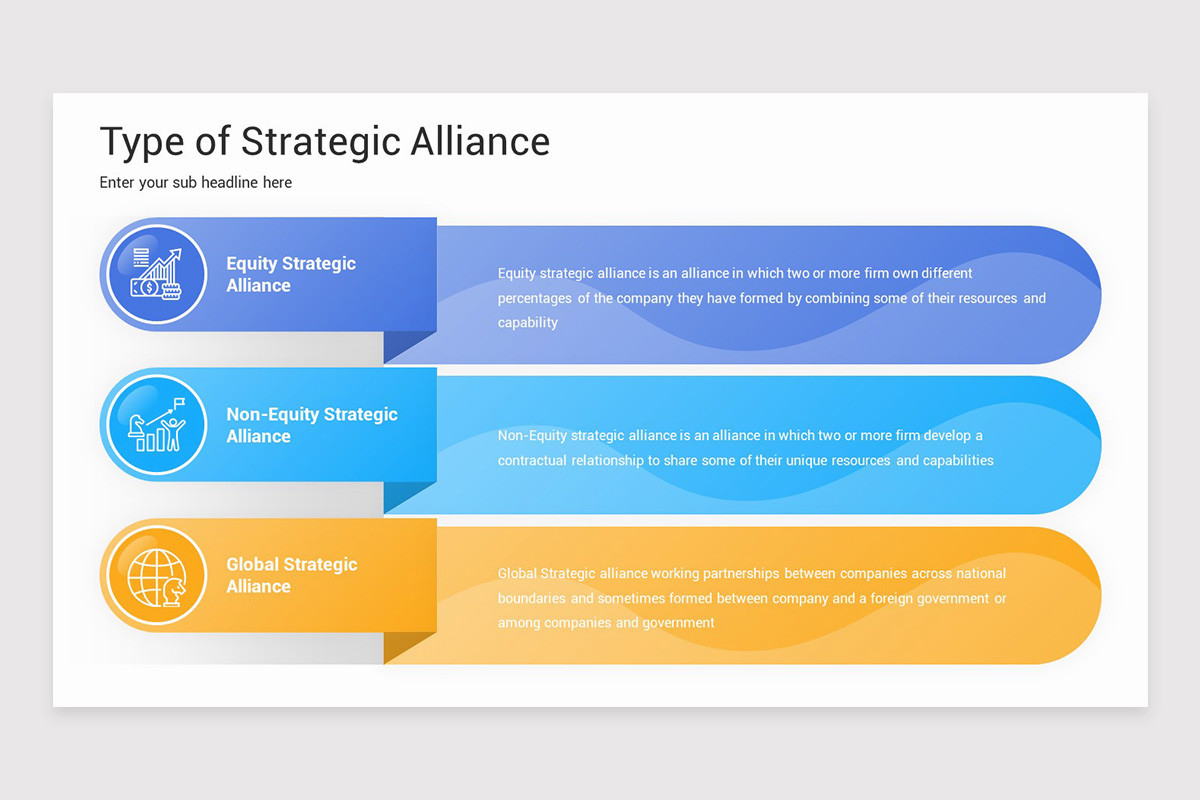 Strategic Alliance PowerPoint Template | Nulivo Market