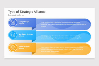 Strategic Alliance PowerPoint Template | Nulivo Market